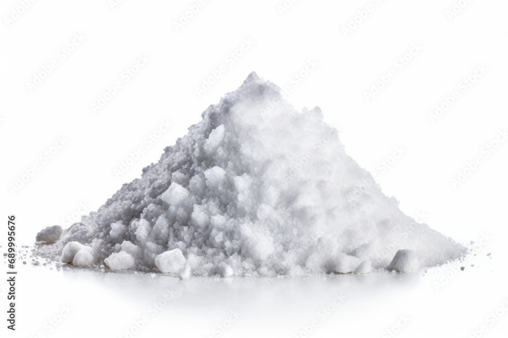 Salt elevation side view isolated on white background Stock Photo ...