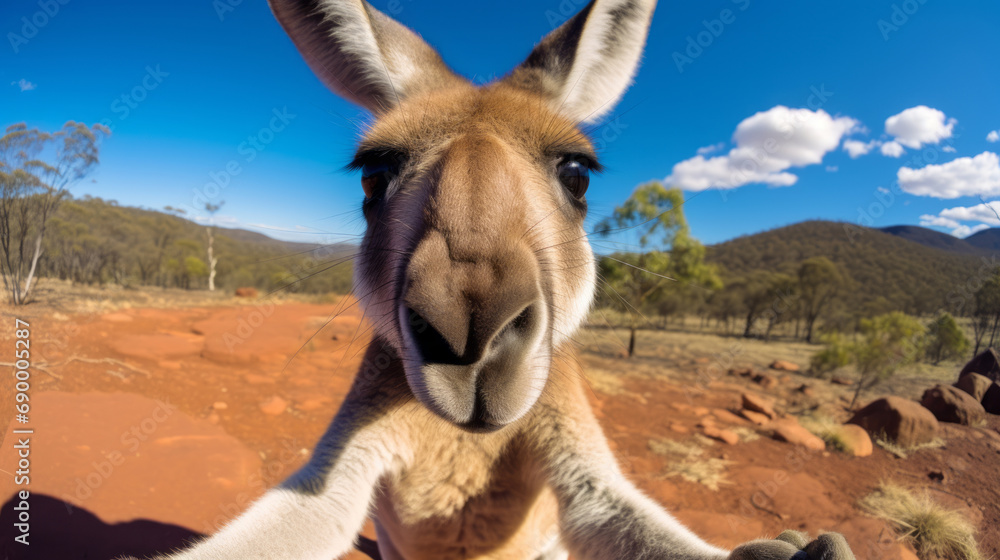 Kangaroo Taking Selfies That Will Make You Smile. Crazy Animals Who ...