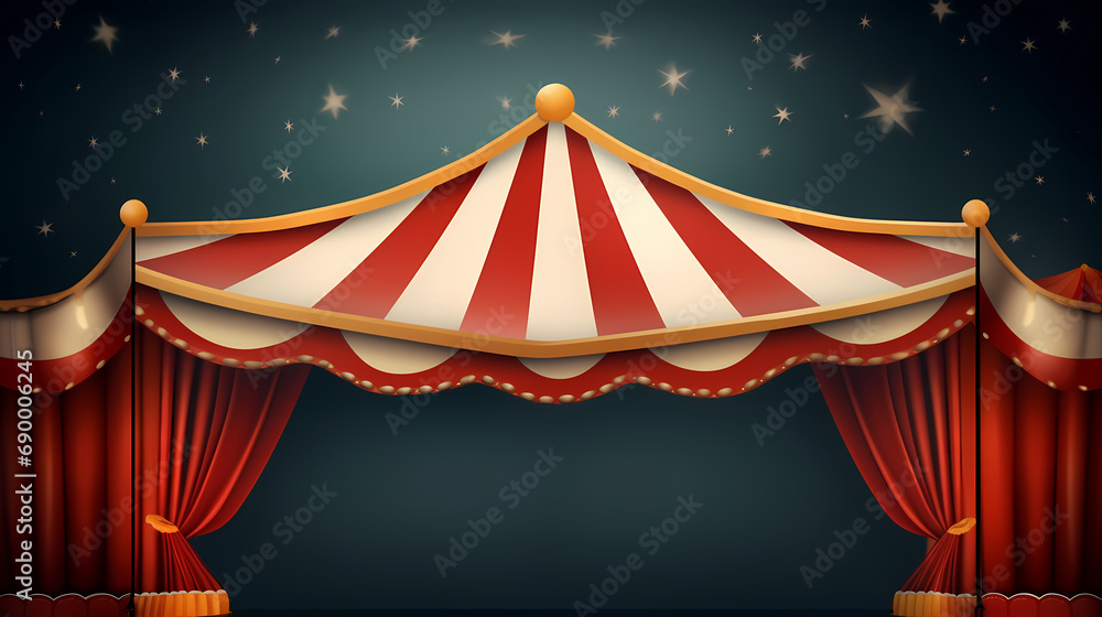 Circus frame background , circus tant background with copy space,PPT ...