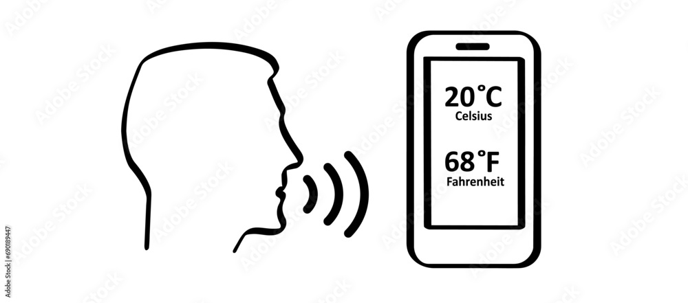 Controlling home heating temperature with a smart phone to home ...