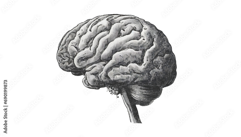 Pencil drawings reveal the complex structure of the human brain ...