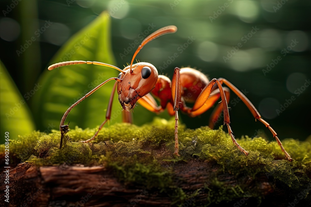 ant sitting high resolution HD large format not blurry (AI Generator ...