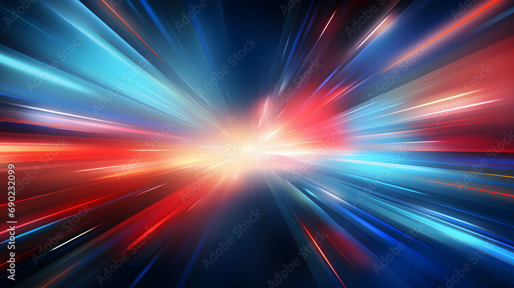 Modern abstract high-speed motion effect. Futuristic dynamic motion ...