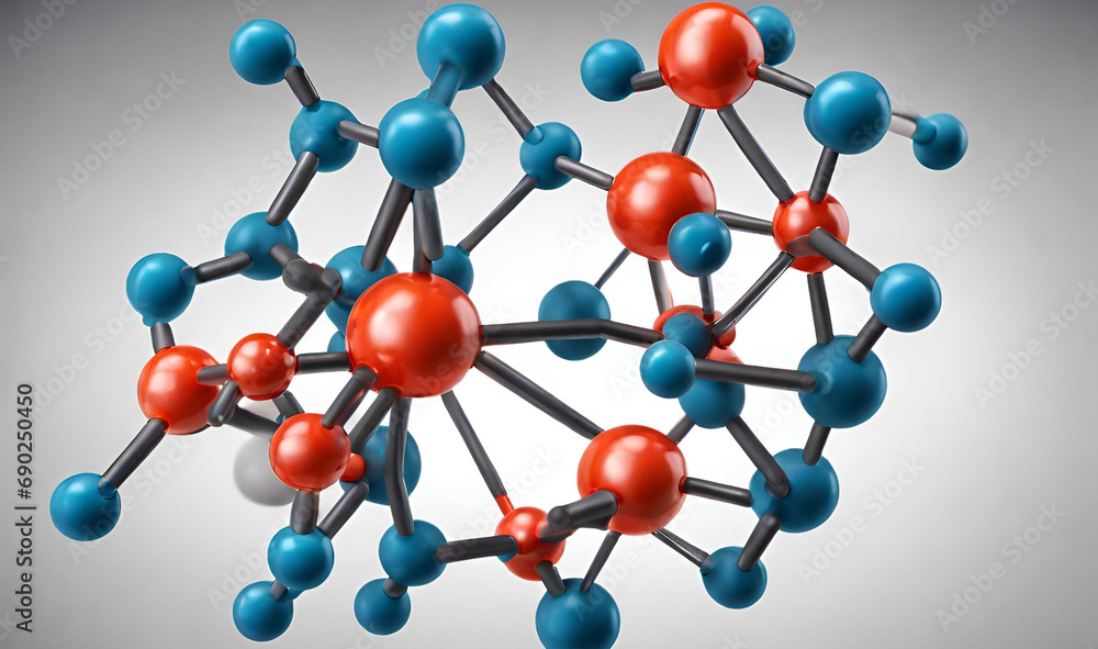Dna molecular structure on clean white background, Schematic structure ...