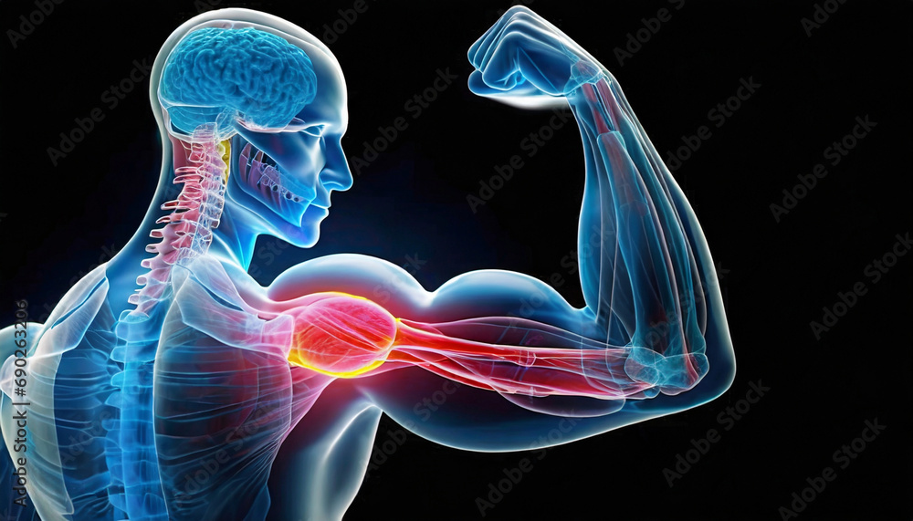 X-Ray Insight Visualizes the Biceps Brachii in Detail, Pain Points ...