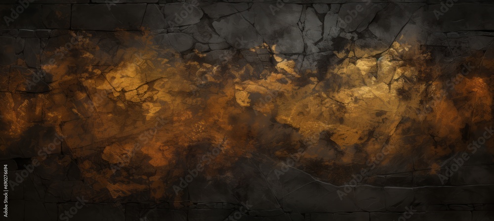concrete black background & burned paint effect horizontal background ...