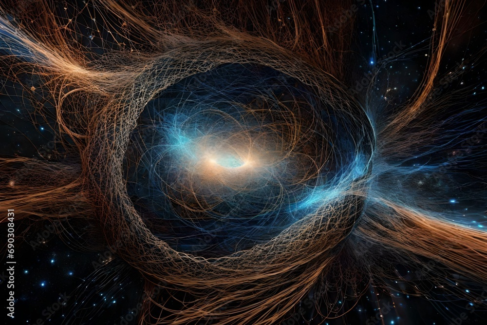 Quantum whispers etched in pixels, capturing the ephemeral beauty of ...