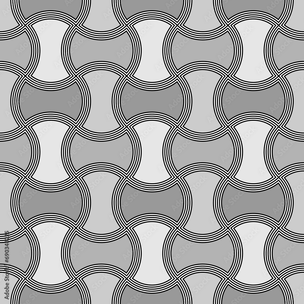 Apple core quilts texture. Seamless surface pattern design with ethnic ...