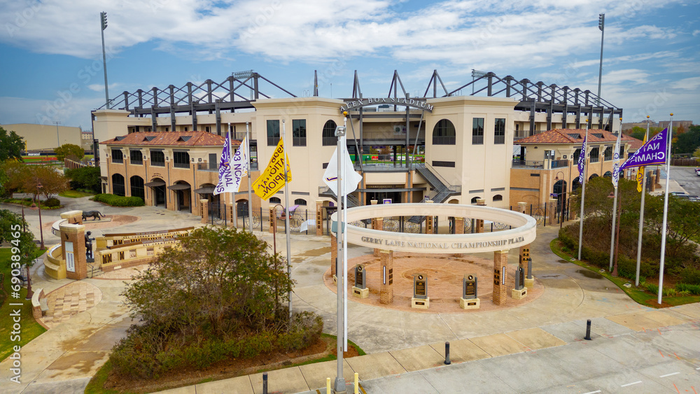 Alex Box Stadium and Championship Plaza are home to LSU Baseball Stock ...