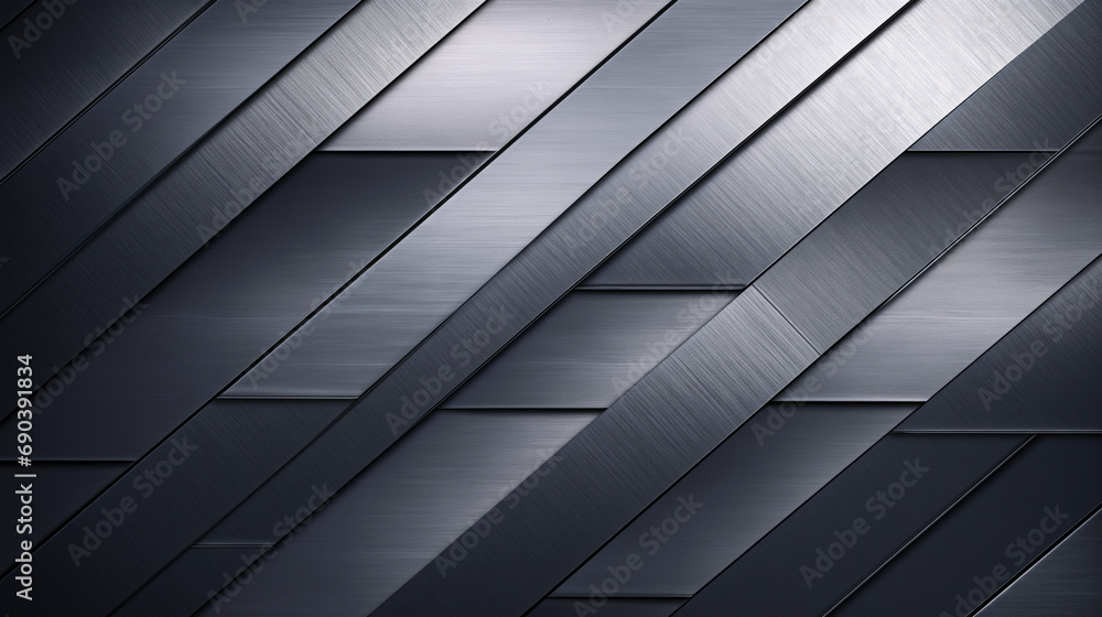 Background with metal plates. Brutal design. An image in the Loft style ...