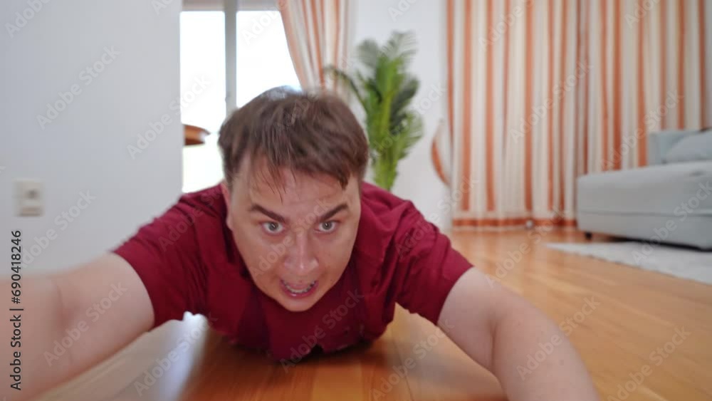 Man dragged across floor released left lying unconscious. Frightened ...