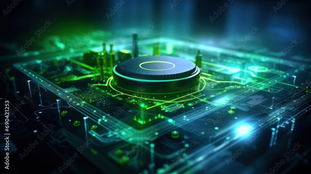 Technology battery high power electric energy with a connected charging ...