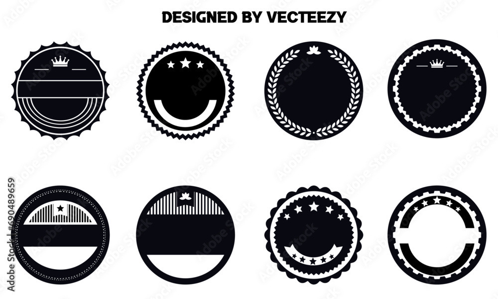 set of badges Element design collection for label and logo. Badges set ...