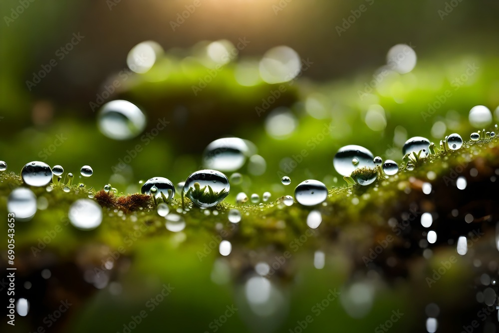 Picture the blurred image as a blend of realities. Write a story where ...