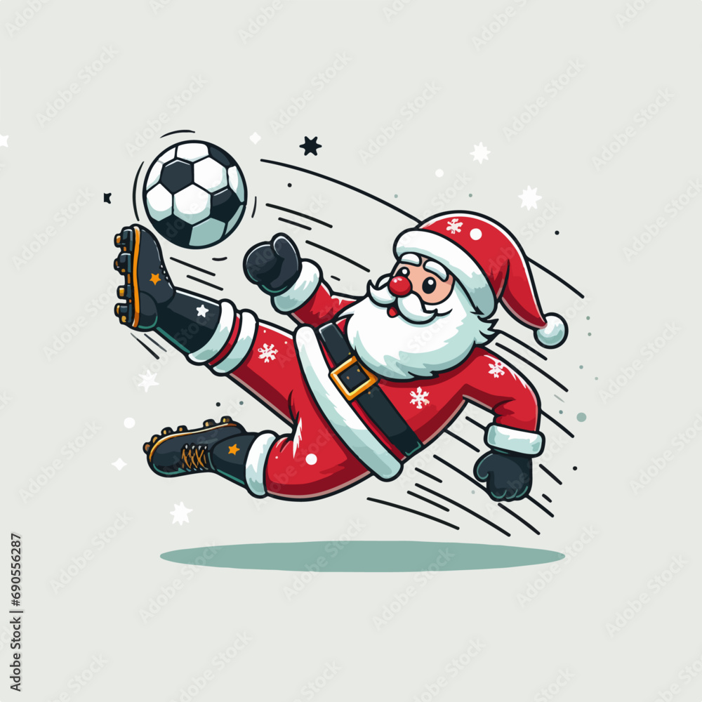 santa claus cartoon illustration of santa claus logo, santa claus ...