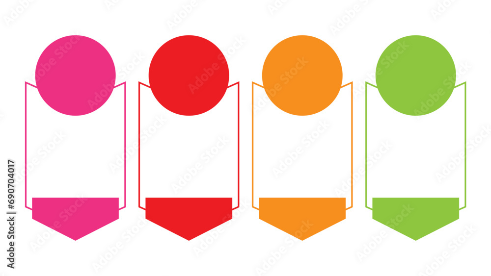 Timeline infographic presentation slide. Milestone element modern ...