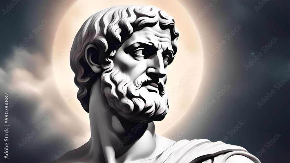 Socrates, Greek philosopher from Athens, founder of Western philosophy ...