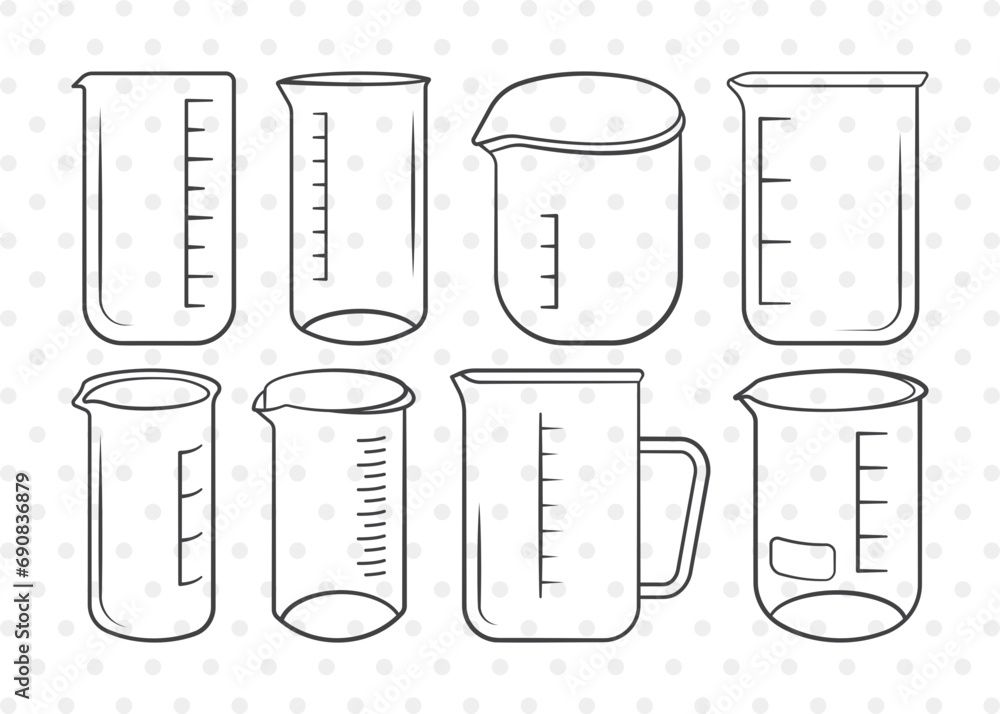 Beaker SVG, Beaker Clipart, Chemistry Svg, Science Svg, Chemistry Tools ...