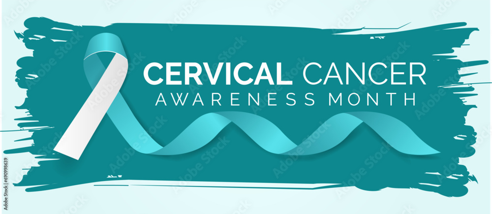 Vector illustration on the theme of Cervical Cancer awareness month ...
