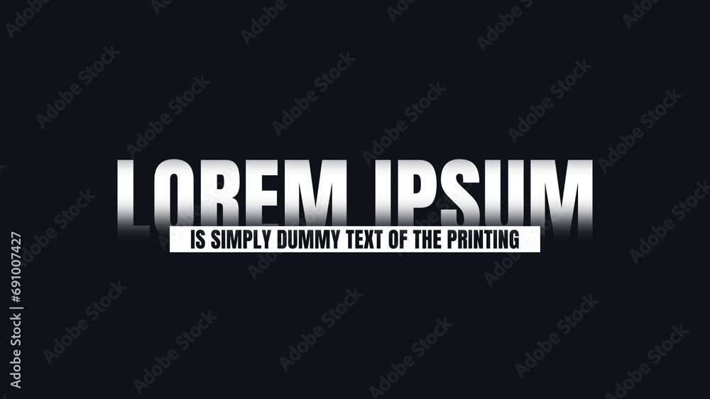 Minimalist Style Animated Title for Social Media Stock Template | Adobe ...