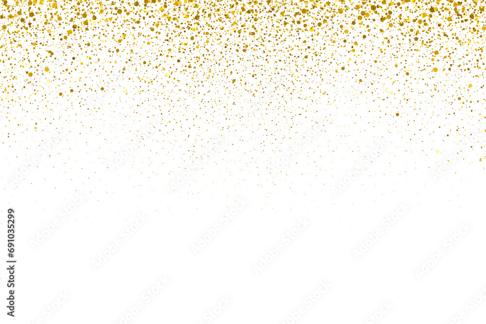 Aesthetic Gold Confetti shine falling gold dust lights, glowing ...