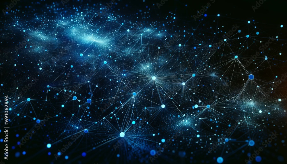 Abstract futuristic, Network connection fiber optic, Transmission line ...