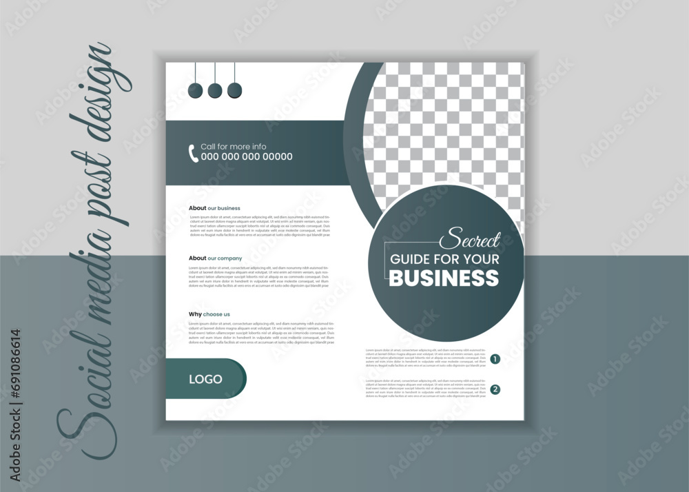 Business social media post Corporate social poster design. Template ...