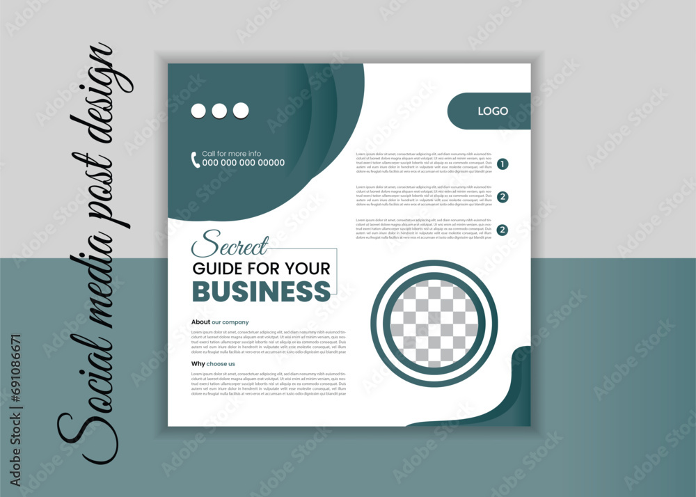 Business social media post Corporate social poster design. Template ...