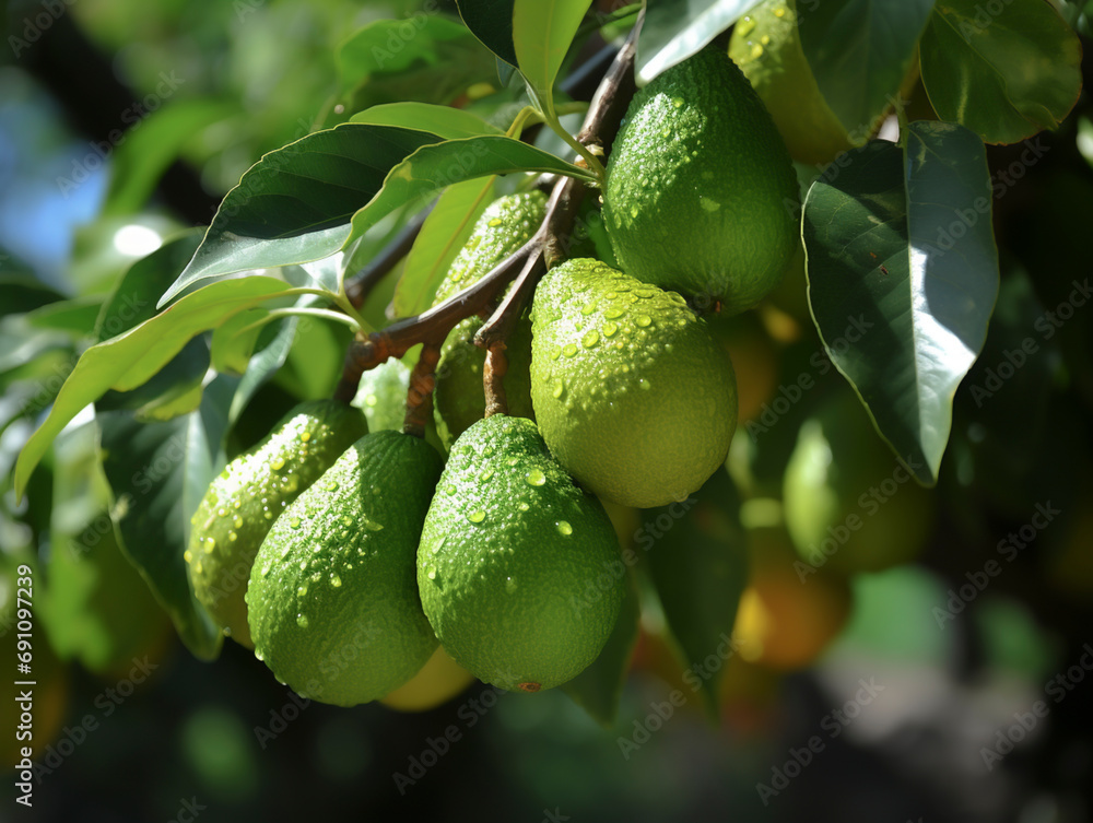 Avocado (Persea americana Mill) plant species from the laurel family ...