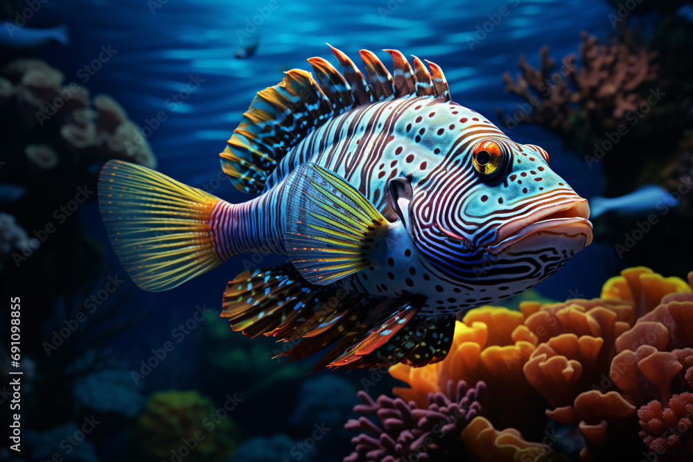 Plunge into a realistic oceanic realm where the inhabitants ...