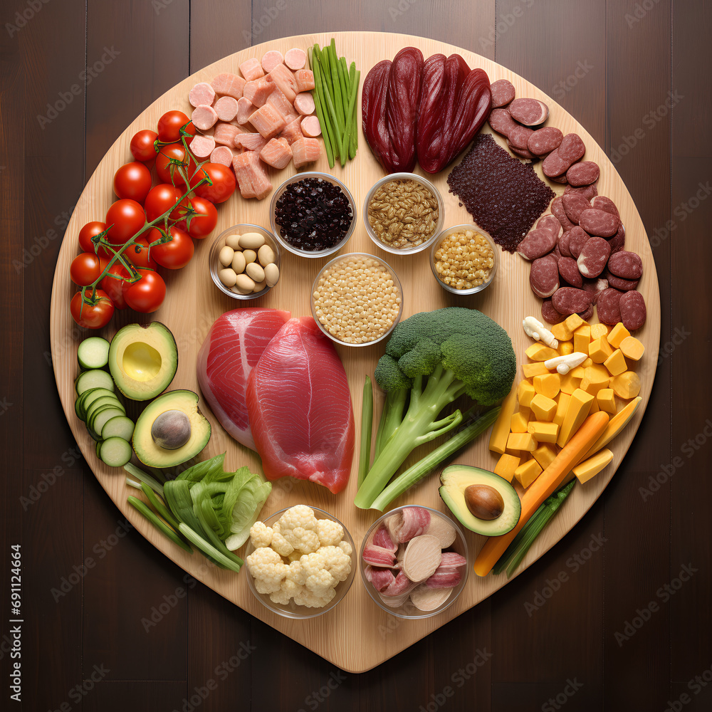 Nutritional food for heart health wellness by cholesterol diet and ...