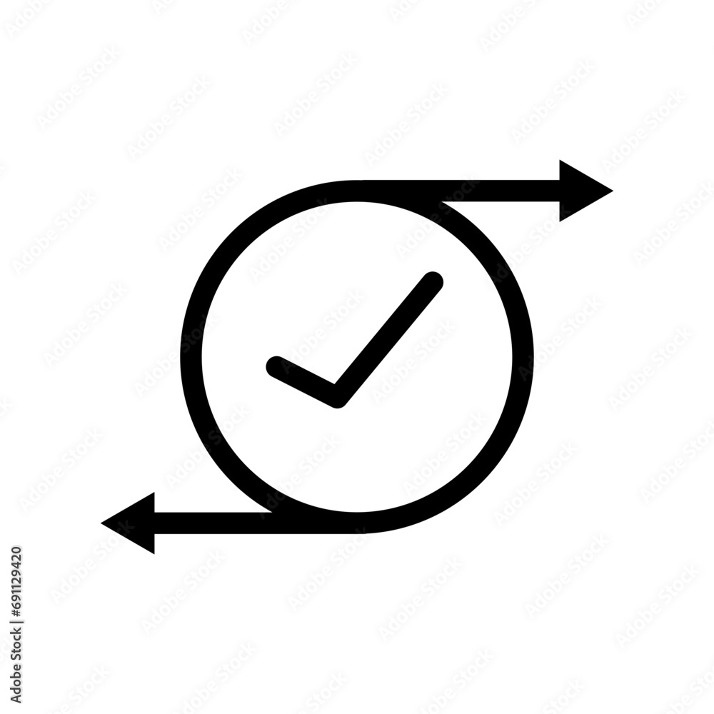 simple cash flow icon. money two way transfer transaction cash flow ...