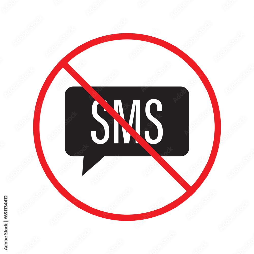 Forbidden Prohibited Warning, caution, attention, restriction label ...