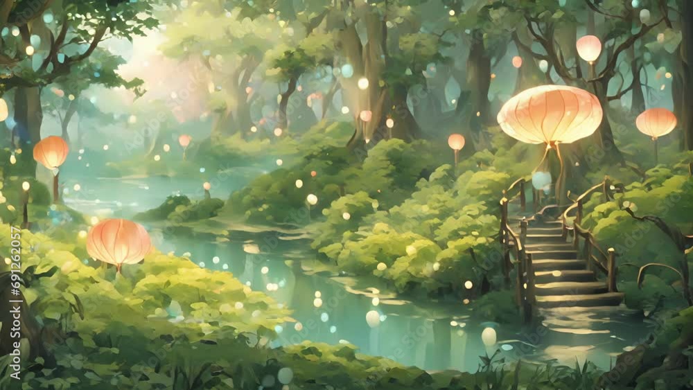 Hidden within dense foliage Wandering WillotheWisp Wetlands, winding ...