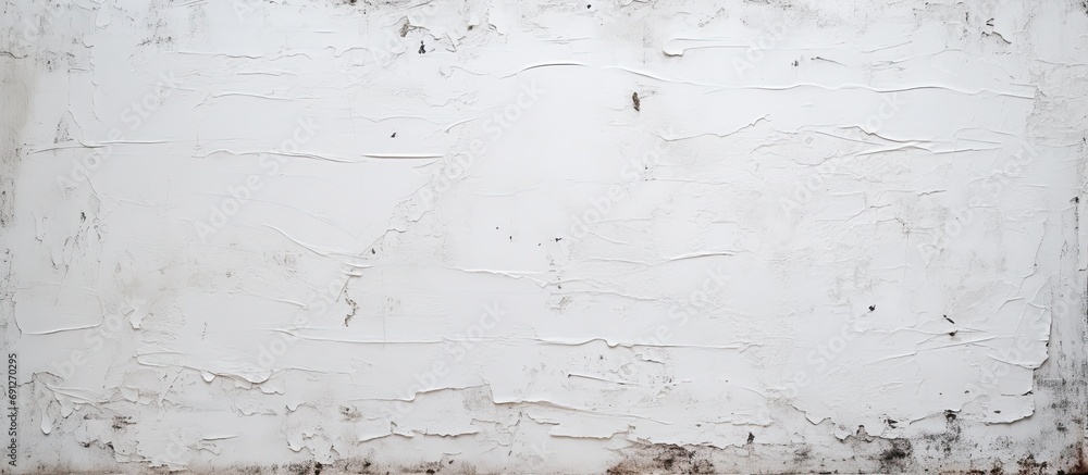Weathered, wrinkled white wall with textured poster Stock Photo | Adobe ...