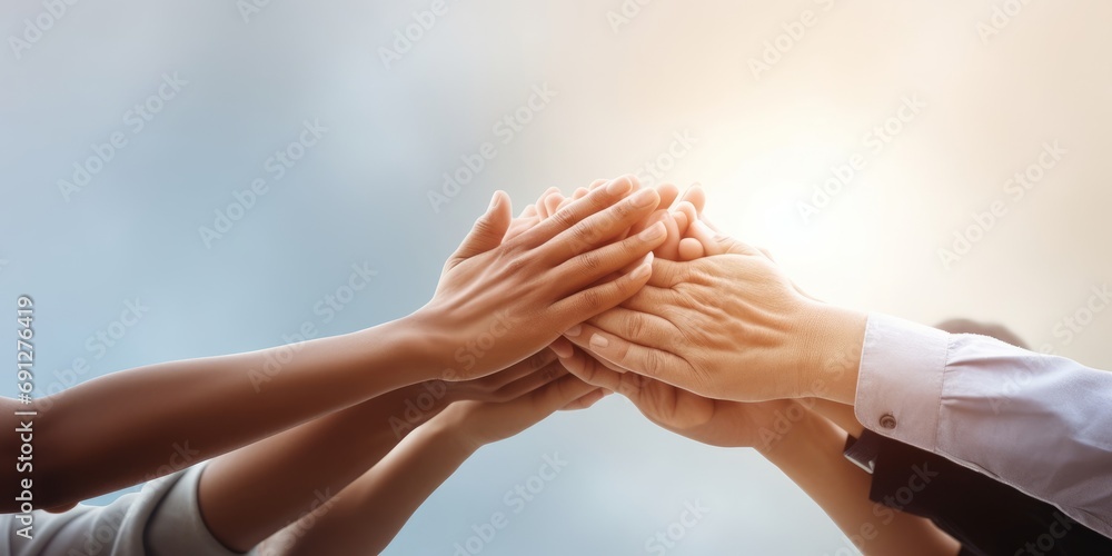 Panoramic Teamwork,empathy,partnership and Social connection in ...