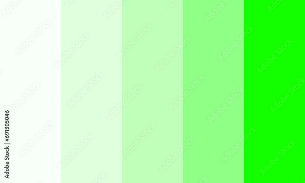 phosphorescent green color palette. abstract green background with ...