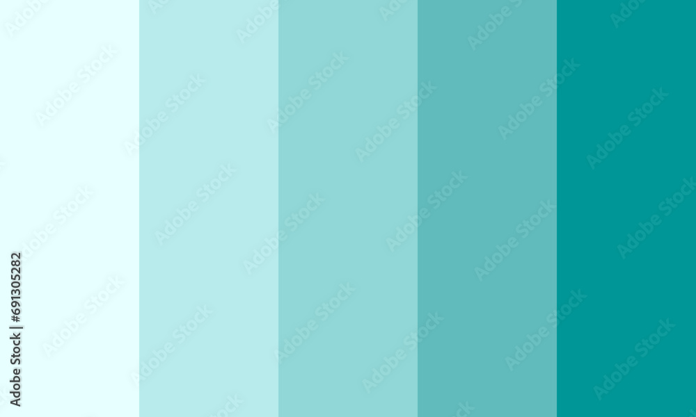 vibrant viridian green color palette. abstract background with lines ...