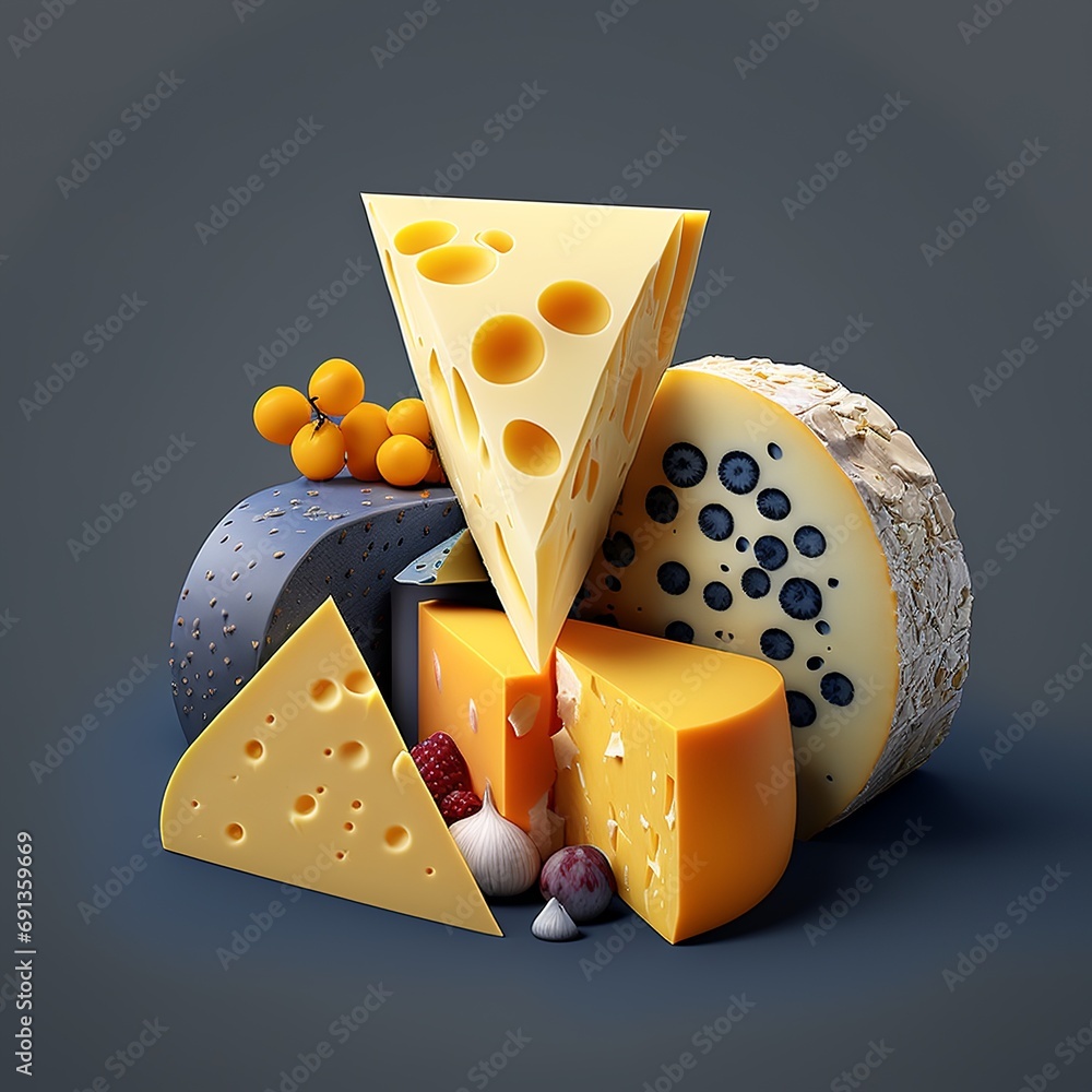 various types of cheese edami cheddar Parmesan conception mozarella ...
