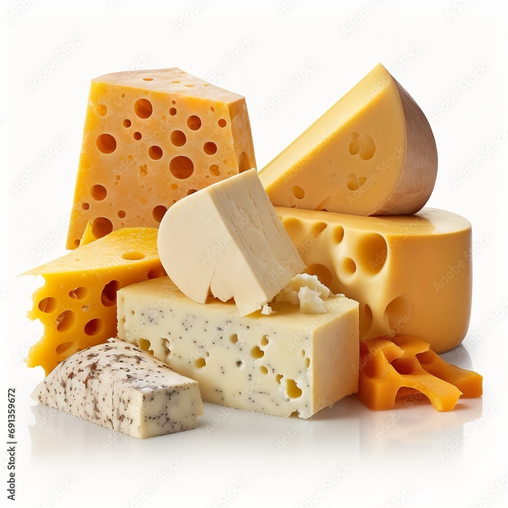 various types of cheese edami cheddar Parmesan conception mozarella ...