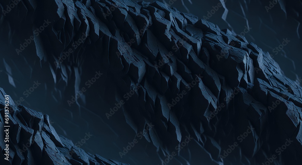 Dark blue rock basalt texture. Rough mountain surface. Close-up. Stone ...