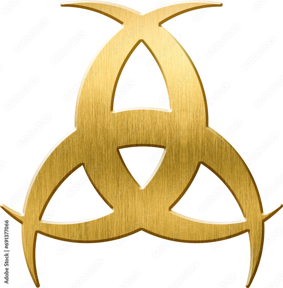 Odin's Horn in Norse Paganism: Triangular Symbol Consisting of Three ...