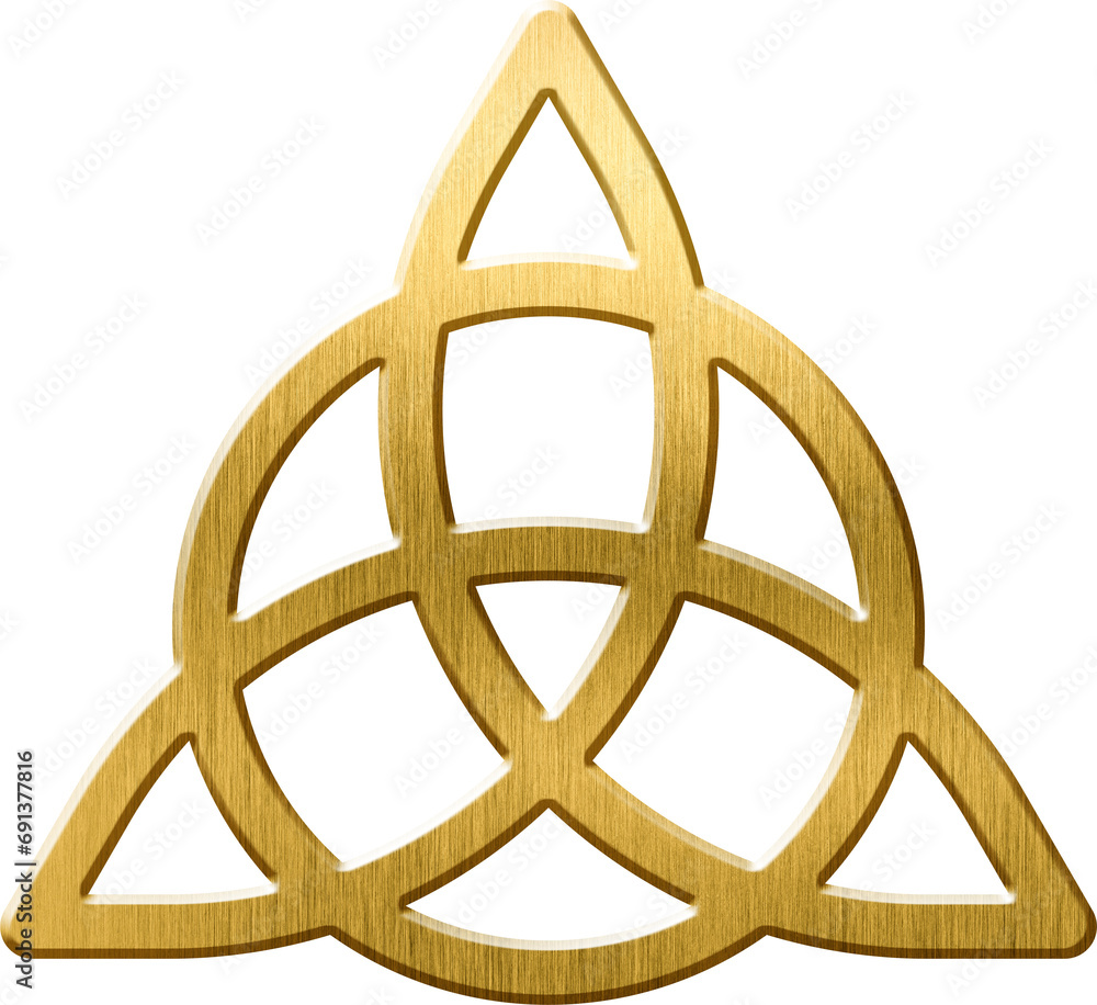 Triquetra in Celtic Paganism: Ancient Symbol of Trinity, Eternity, and ...
