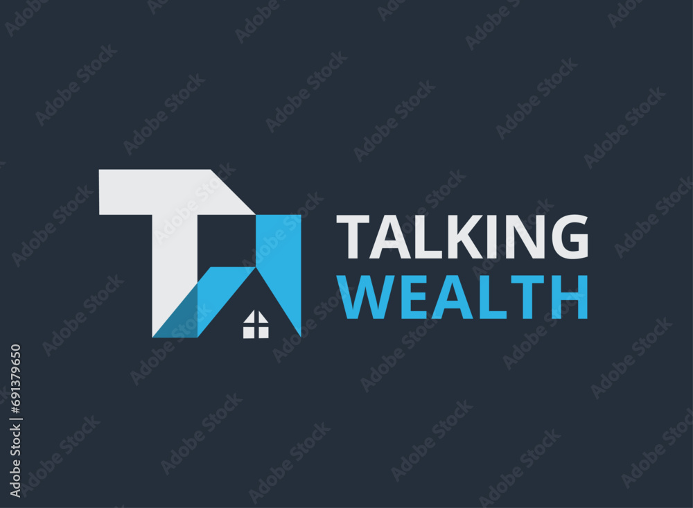Elevate your brand identity with our "Talking House TW Letter Chat ...