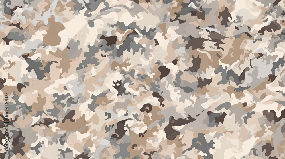 Seamless rough textured military, hunting, paintball camouflage pattern ...