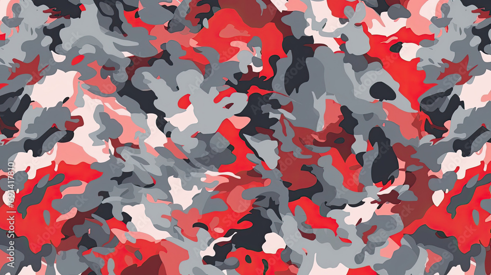 Seamless rough textured military, hunting, paintball camouflage pattern ...