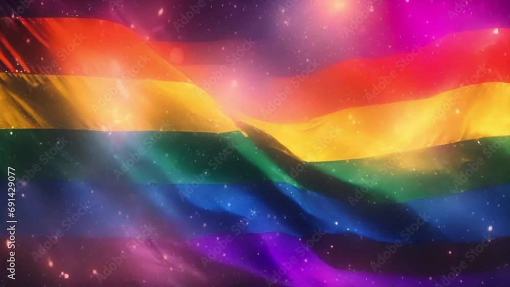 Vidéo Stock Original pride rainbow flag gay. Rainbow Gay America ...