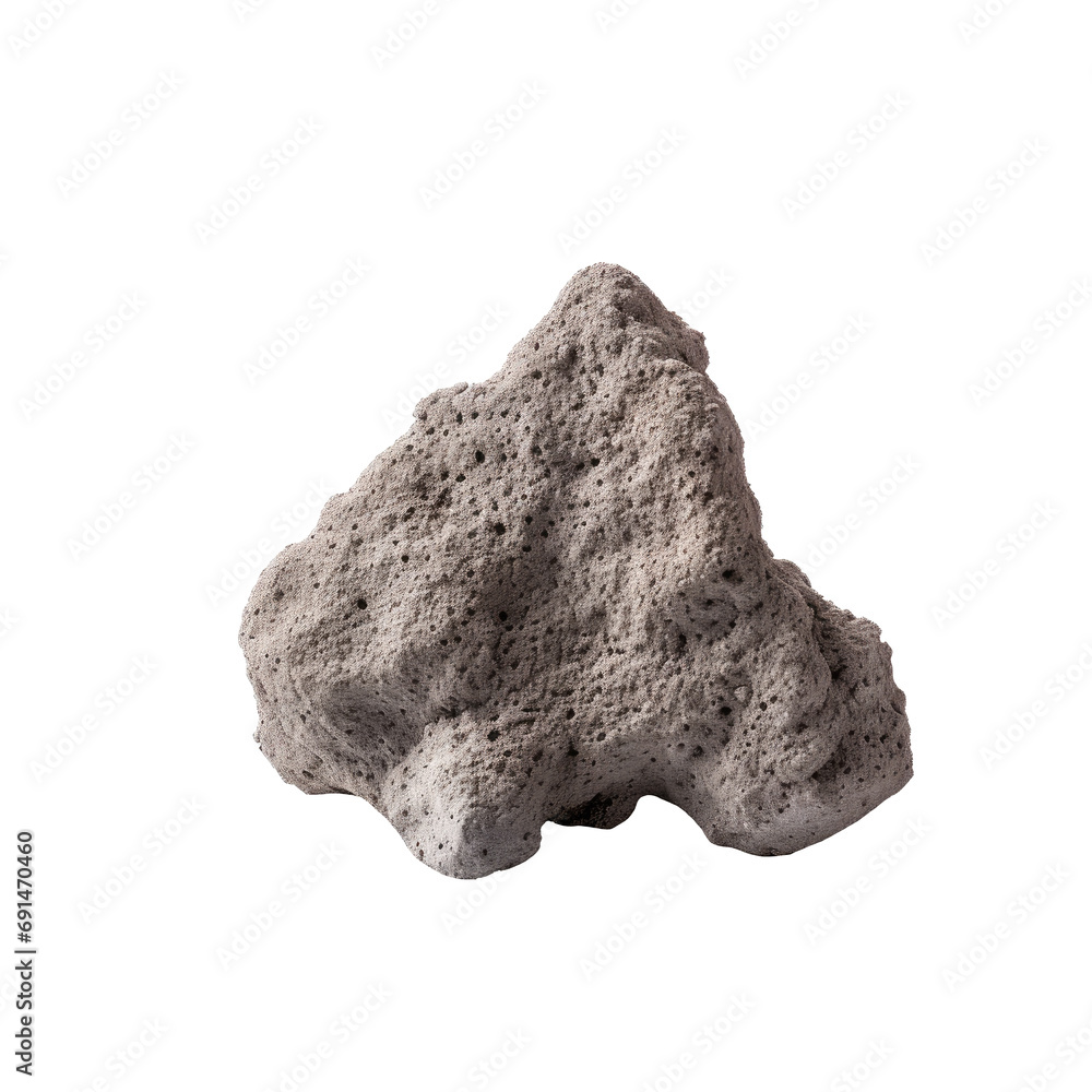 Pumice specimen, the rock that can float due to its air-filled cavities ...