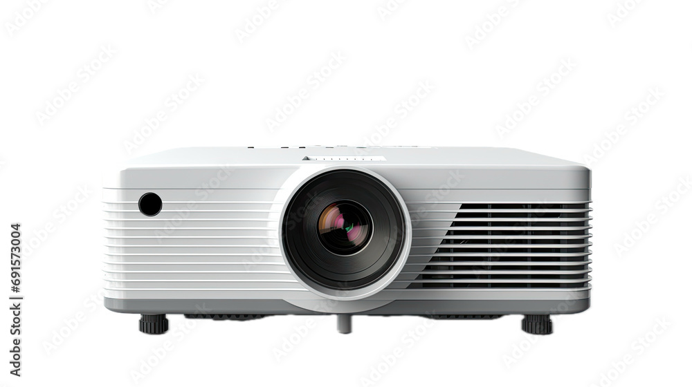 a Projector, front view, in a PNG, in a Home Entertainment-themed ...