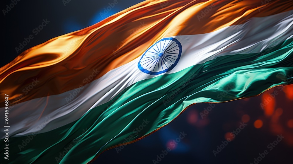 India Republic Day. A vibrant scene unfolds on India Republic Day: Tri ...